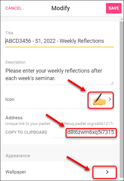 Work On A Padlet Assignment Original Elearning University Of